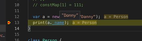 Private Variable Value Is Not Displayed When Hovered In Debugging