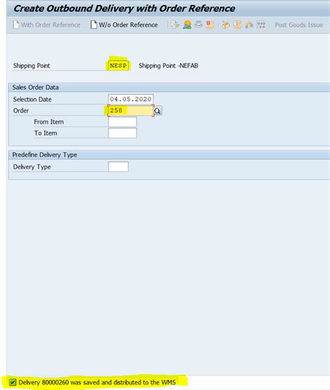 Outbound Process For Rapid Deployment Solution In Sap Community