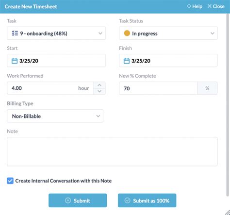 Time Tracking Software Solution Features OneDesk