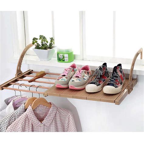 Сушилка Подвесная на Балкон с Полкой для Обуви — Купить Недорого на ...