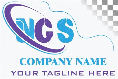 Premium Vector Ngs Letter Logo Design