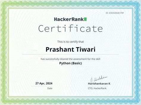 python hackerrank codeindia prashant tiwari