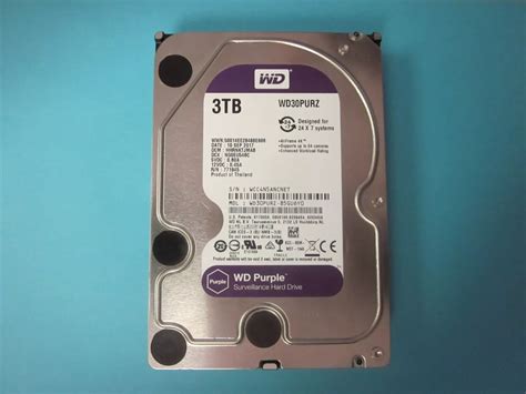 Western Digital Purple Surveillance 3TB SATA 3.5" HDD | WD30PURZ HARD ...