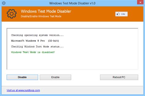 Windows Test Mode Disabler Download Softpedia