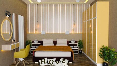 Rajnesh Khatri On Linkedin Sketchup3d Vrayrendering Bedroomdesign