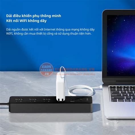 Ổ Cắm Điện Thông Minh Xiaomi Gosund CP5 Wifi 4 Ổ 3 USB