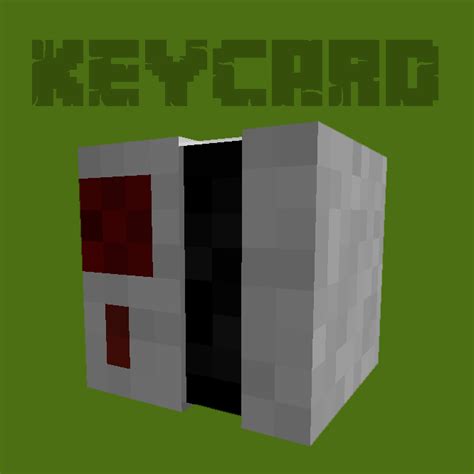 Overview Keycard And Keypad Plugin Bukkit Plugins Projects Bukkit