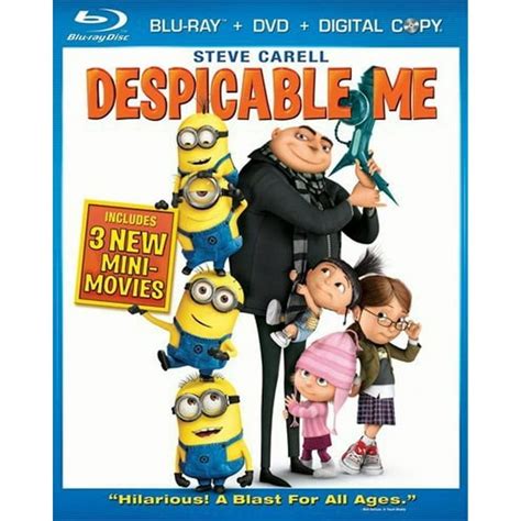 Despicable Me Blu Ray Dvd Digital Copy