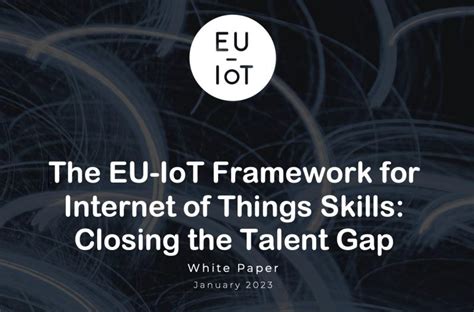 Mahmoud Abdelaziz On Linkedin Eu Iot Releases The White Paper On Iot
