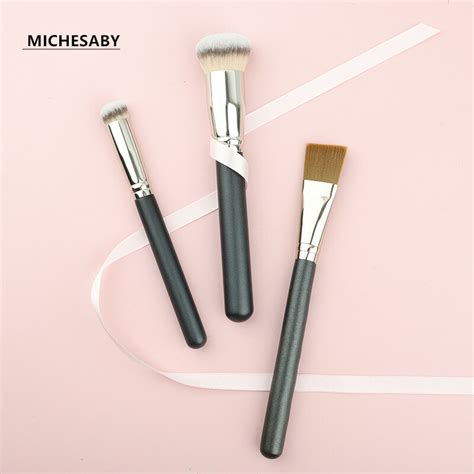 7 가지 메이크업 브러쉬 컨실러 브러쉬 마스크 브러쉬 미끄럼 방지 워터 핸들 패션 고품질 강모 화장품 도구 메이크업