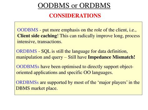 Ppt Object And Object Relational Database Systems Part Two Css263
