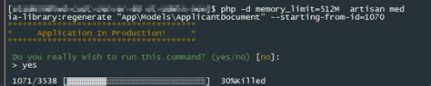 media library regenerate doesn t seem to respect starting from id