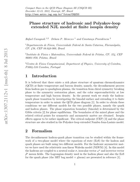 pdf phase structure of hadronic and polyakov loop extended njl model