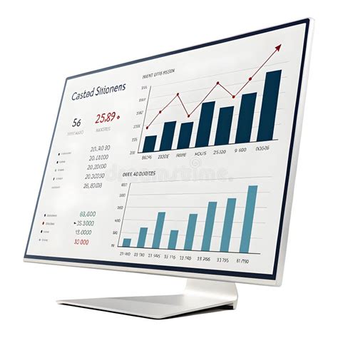 Increase Analytics Graph Isolated On White Background Stock Illustration Illustration Of