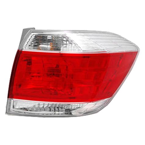 2011 2013 Toyota Highlander Passenger Side Tail Light Assembly Usa