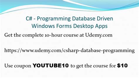 C Windows Forms Data Entry Project Part 2 Building The Form Youtube