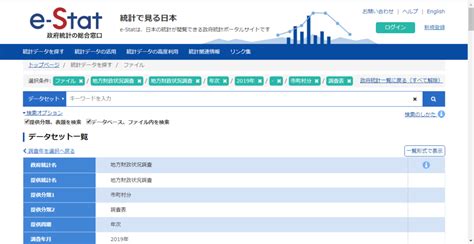 Python入門e Stat 政府統計のデータ分析をしてみた ポテサラ