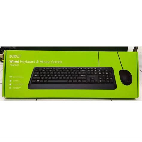 Jual Keyboard Mouse Robot Km Shopee Indonesia