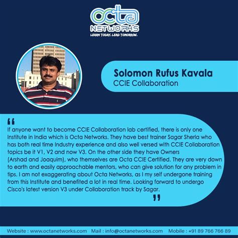Octa Networks On Linkedin Octanetworks Ciso Ccie Collaboration