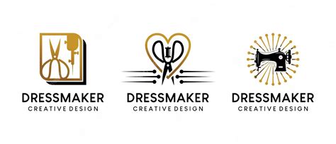 Premium Vector Tailor Logo Design Collection Vector Illustration