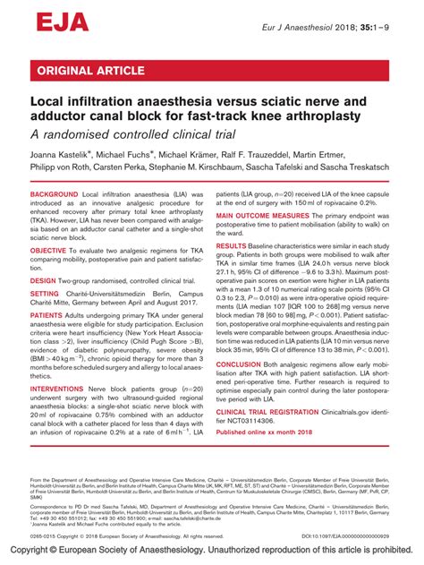 Local Infiltration Anesthesia And Nerve Block At Scott Lanier Blog