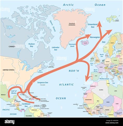 Map Of Atlantic Ocean And Europe Map Of Atlantic Ocea Vrogue Co