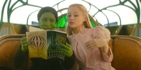 Wicked Deleted Scene Shows Romantic Glinda Elphaba Train Ride