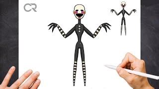 How To Draw The Puppet Five Nights At Freddy S How To Draw Fnaf Characters League Of Joy How To