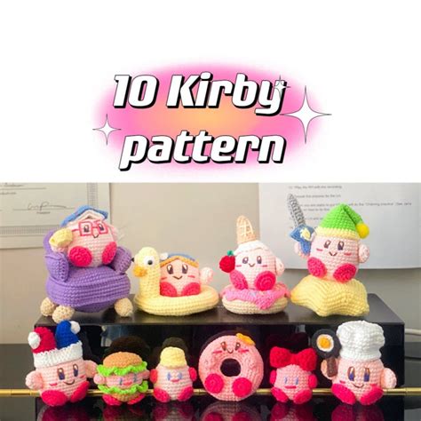 Crochet Kirby Pattern Etsy