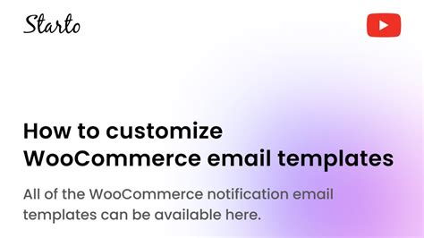 How To Customize Your Woocommerce Email Templates Woocommerce Email Customizer Youtube