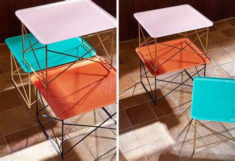 Eames Wire Base Low Table X Hay