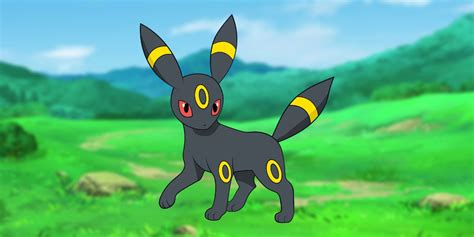 Pokemon Fan Creates Incredible Umbreon Painting Based On Tcg Card