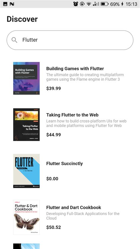 GitHub AnotherKaby Flutter Bookstore App Master