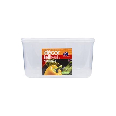 Buy Container Oblong 10lt Online Australia Mfd Food