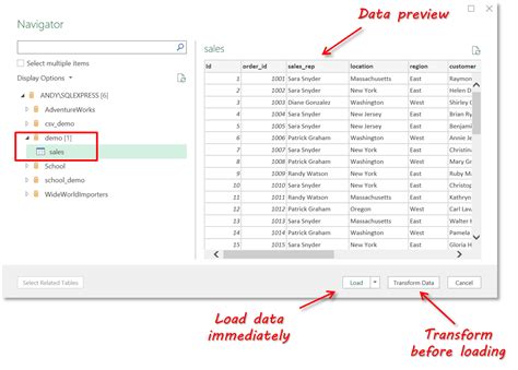 Как из sql выгрузить в excel