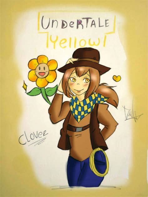 Clover Undertale Yellow By Dinamitad On Deviantart