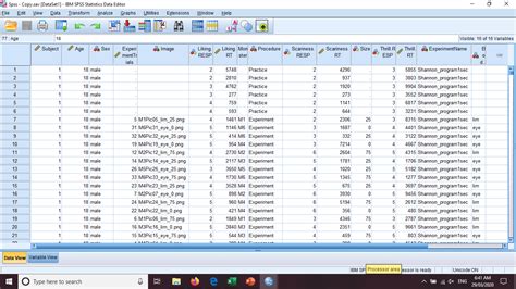 Merging Multiple Rows Of Participant Data Rspss