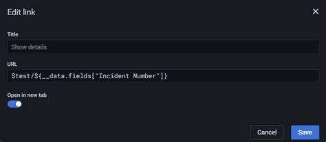 Bmc Helix Dashboards Variables On Hyperlinks Issues With Special