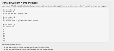 Solved Part 3a Prime Number Finder Write A Program That