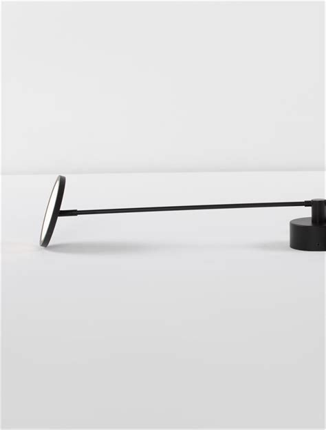 Nova Luce Wall Scope Black Metal And Acrylic