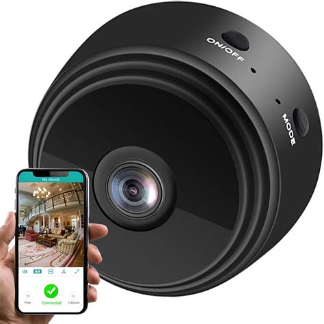 Camera Spion Mini Wifi Ip Night Vision Dispozitiv Spionaj Cu Camera Video Si Microfon