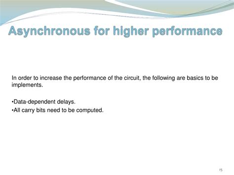Ppt Advancements In Clockless Chips Harnessing Asynchronous Logic
