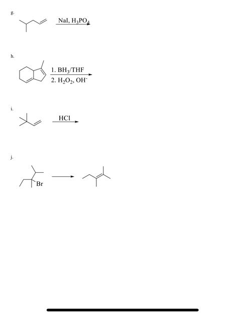 Solved How To Solve All Missing Reactantreagents To