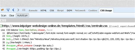 Die Css Datei Säubern Und Verkleinern