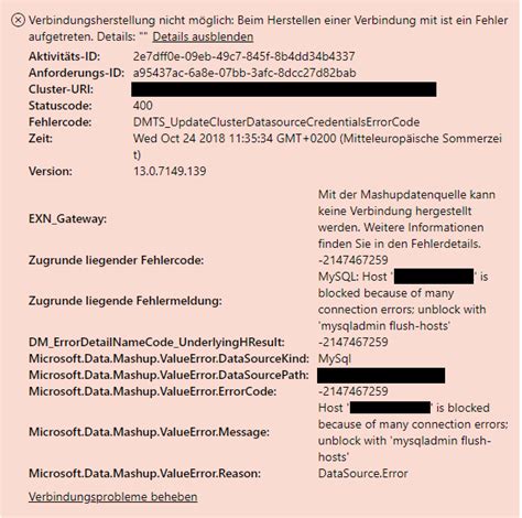 Solved On Premises Date Gateway Max Connections Error On Microsoft Fabric Community