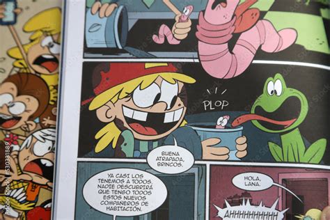 Comic Book From The Television Series The Loud House Lincoln And His