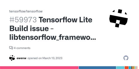 Tensorflow Lite Build Issue Libtensorflow Framework So 2 Cannot Open
