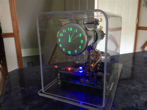 Oscilloscope Clock Or Scope Clock New Design Century Font Wifi Etsy