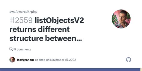 listobjectsv2 returns different structure between v3 242 1 … v3 243 0