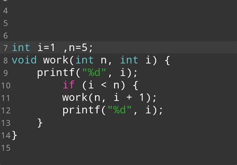 Recursion Recursive Function In C To Print To N To Stack Overflow